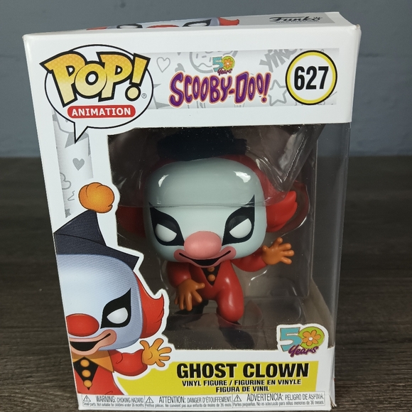 Funko | Toys | Pop Funko Scooby Doo Ghost Clown 627 | Poshmark